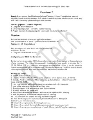Computer Hardware And Simulation Lab Manual DOC