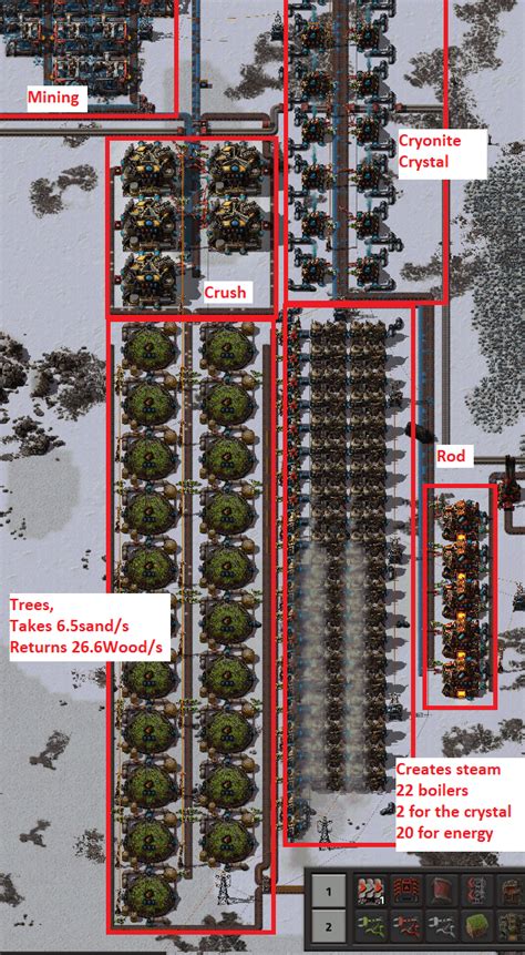 Help My Se Cryonite Rod Factory Doesn T Generate Energy R Factorio