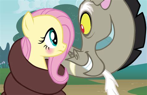 Discord And Fluttershy By Floppytheshipper On Deviantart