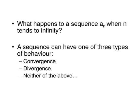 Ppt Iv 4 Limits Of Sequences Introduction Powerpoint Presentation Free Download Id 1340399