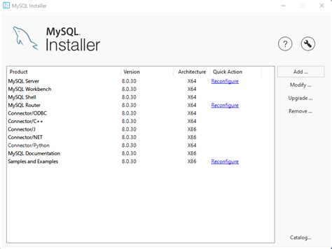 windows 10 how to installer mysql server to win 10 mysql installer