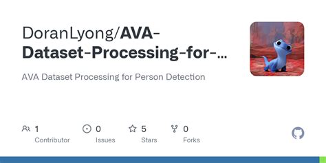 GitHub DoranLyong AVA Dataset Processing For Person Detection AVA