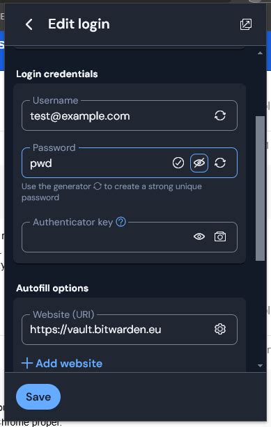 Unable To Log In After Installing Beta Browser Extension Password Manager Bitwarden