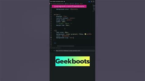 Css Mastery Creating Stunning Text Stroke Animation Html And Css