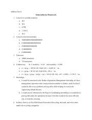 MSE 101 HW Semiconductors Pdf Addison Davis Semiconductor Homework 1 Convert To Scientific