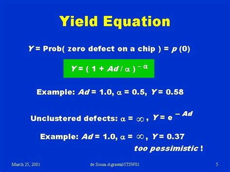 An Experimental Study Of Tester Yield And Defect