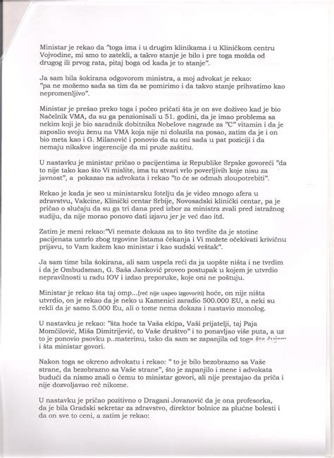 Бојана Бокоров Министар Зоран Станковић ми претио Pištaljka Rs