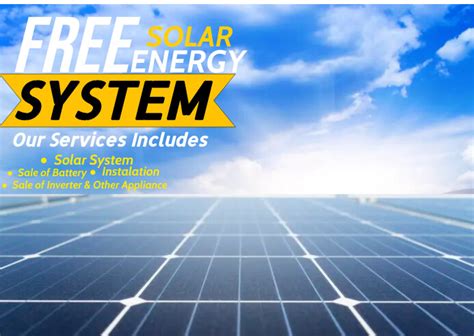 Solar Panel Flyer Template Postermywall