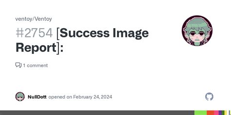 Success Image Report · Issue 2754 · Ventoyventoy · Github
