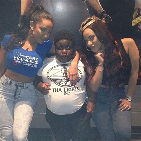 Erica Mena And Cyn Santana Hang Out With Lil Terio At Charity Event Photos