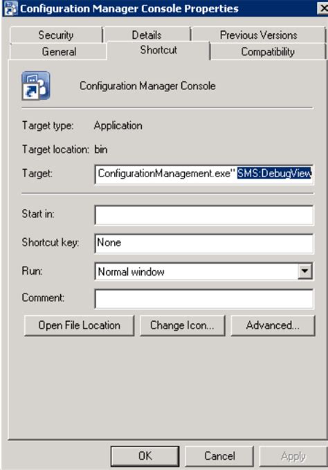 Enable Debug View In SCCM Console Paddy Maddy