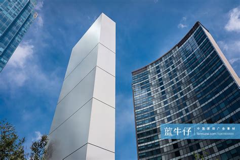 现代城市建筑 蓝牛仔影像 中国原创广告影像素材