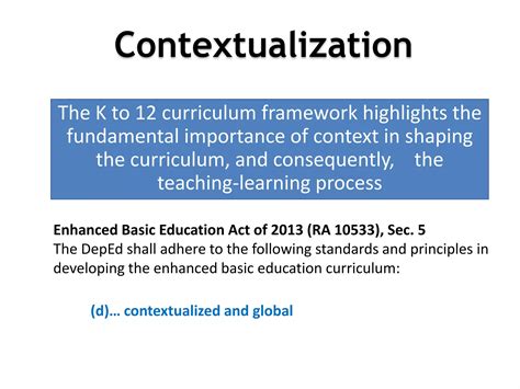 Contextualization Pptx