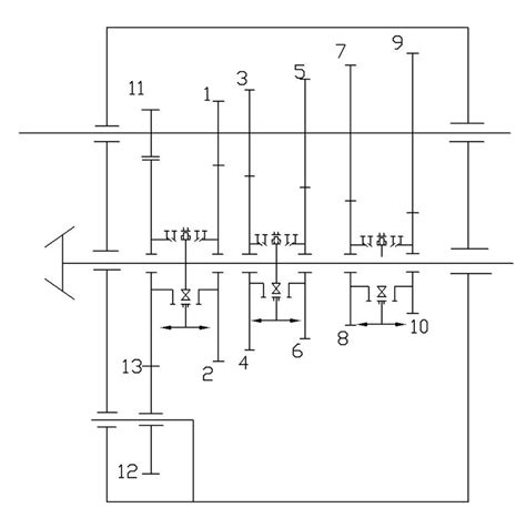 汽车两轴五档变速器cad图纸机械设计说明书 Autocad 2007 模型图纸下载 懒石网