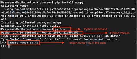 Numpy Installation How To Install Numpy In Python Dataflair