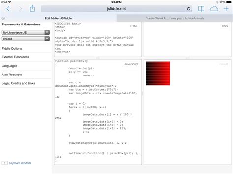 Javascript Why Do White Lines Appear In My Canvas When Rendered On My Ipad Safari And Chrome