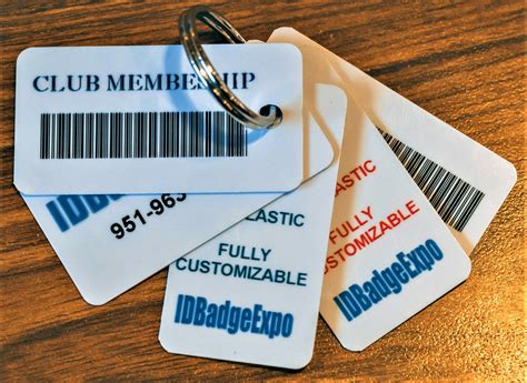 12 Pack Custom Key Tags Key Fobs Barcode Key Tags Barcode Fobs