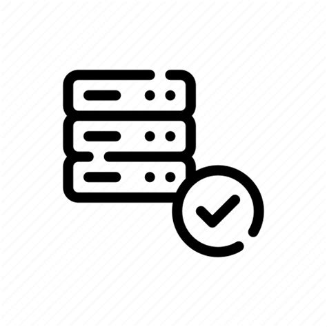 Server Database Safe Shield Check Icon Download On Iconfinder