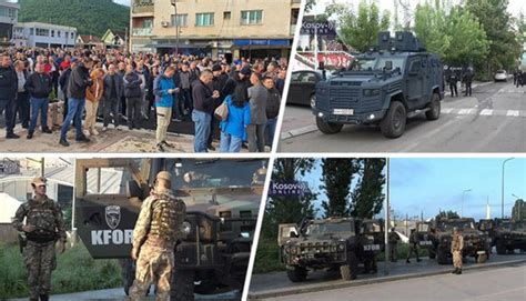 Солзавец и сирени утринава на северот од Косово ВИДЕО