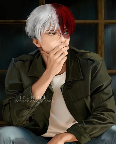 Todoroki Shouto Boku No Hero Academia Drawn By Jyundee Danbooru