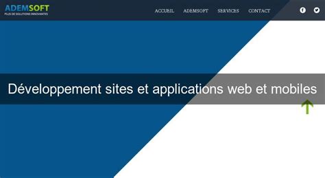 développement sites et applications web et mobiles programmation