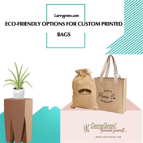 Eco Friendly Options For Custom Printed Bags