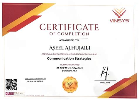 Aseel Alhujaili On Linkedin Communicationstrategy Professionalgrowth Course Achievement