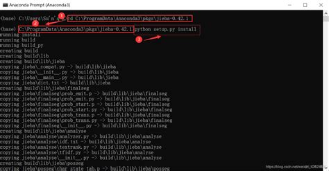 在anaconda下安装jieba库51cto博客anaconda安装第三方库