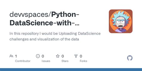 Github Devvspacespython Datascience With Pandas Numpy Matplotlib In This Repository I Would