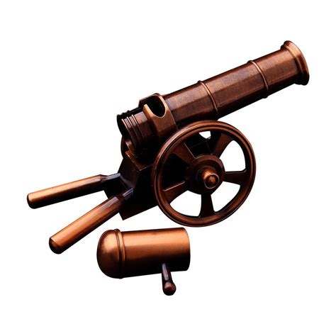 Lonpun Bowtong Mini Cannon Desktop Artillery Model Stainless Steel