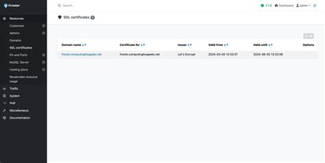 install froxlor server management panel on ubuntu 22 04 computingforgeeks