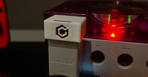 Gamecube Wavebird Receiver Cover By Niode Download Free Stl Model