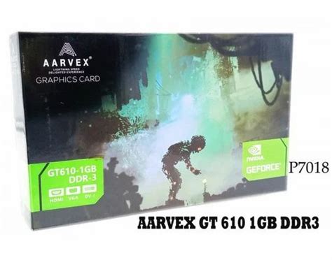 Aarvex Gt 610 1gb Ddr3 Graphic Card Gt610 1gd3 Video Memory Graphics Hardware Display Card