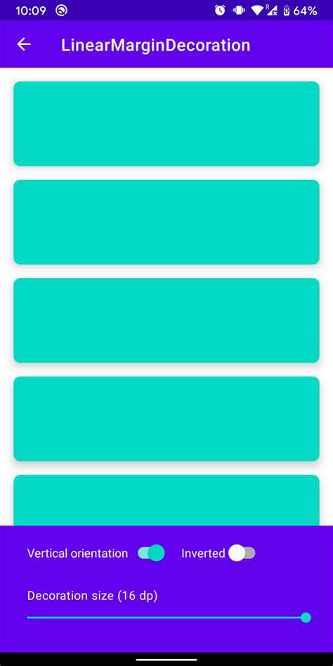 An Android Library That Helps Creating Composable Margins And Dividers In Recyclerviews