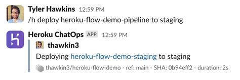 Heroku For Chatops How To Start And Monitor Deployments From Slack Hackernoon