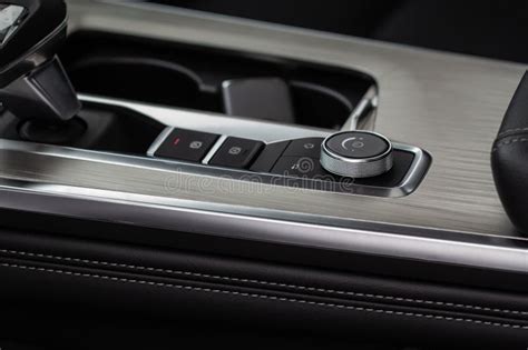 Car Media Controller Close Up Stock Image Image Of Technology