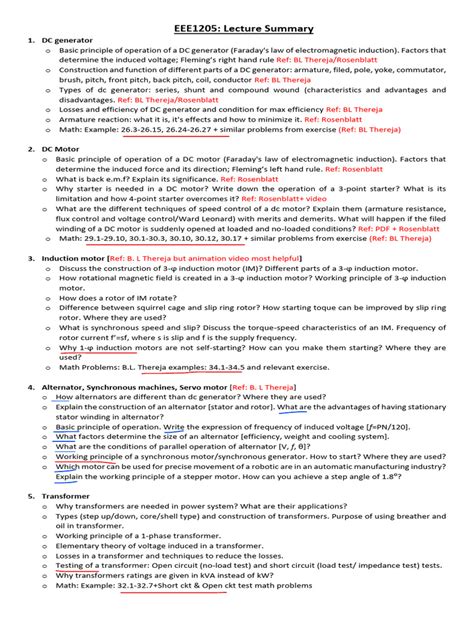 Arafat Sir Lecture Summary Pdf