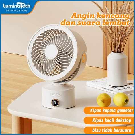 Jual 【luminatech】kipas Kecil Portabel Kipas Desktop Kipas Vertikal Portabel Rumah Kantor Kipas