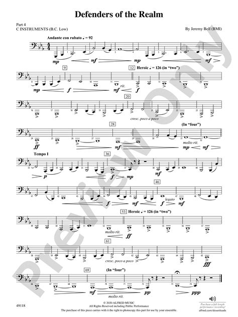 defenders of the realm part 4 c instruments b c low part 4 c instruments b c low