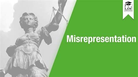 Contract Law Misrepresentation Youtube