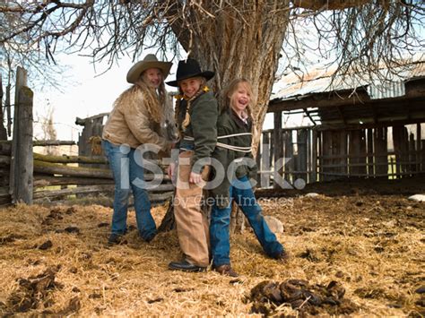 Babes Tying Each Other Around Tree Stock Photo Royalty Free FreeImages