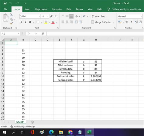 [tutorial] Cara Membuat Tabel Distribusi Dan Analisis Deskriptif Dengan Excel Inzaghis Blog