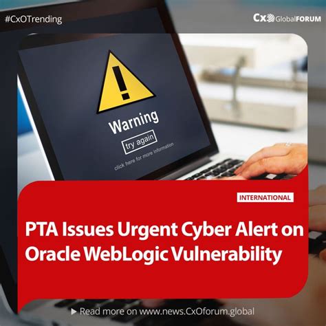Cxo Global Forum On Linkedin Cybersecurity Oracle Pta Weblogic