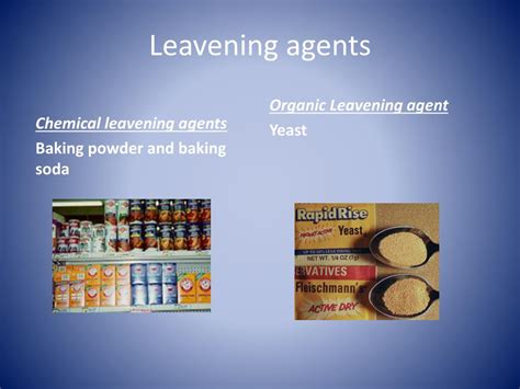 Ppt Chemical Leavening Agents Powerpoint Presentation Free Download
