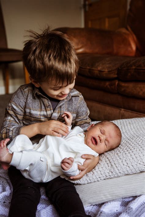 Beth Jack Barney And Judes New Born Shoot At Home Vikki Kelly