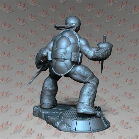 Raph 1 10 Scale Tmnt Idw 3d Model 3d Printable Cgtrader