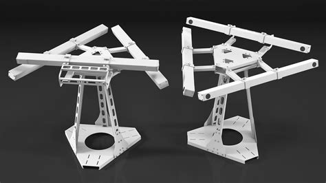 Bird Detection System With Surveillance Camera 3d Model 39 3ds Blend C4d Fbx Max Ma