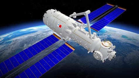 Tianhe Core Module 3d Turbosquid 2042358