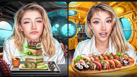 بهترین و بدترین رستوران سوشی 🍣😍🤮 Youtube