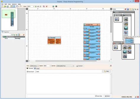 Arduino And Visuino Control Smart Car Robot With Joystick